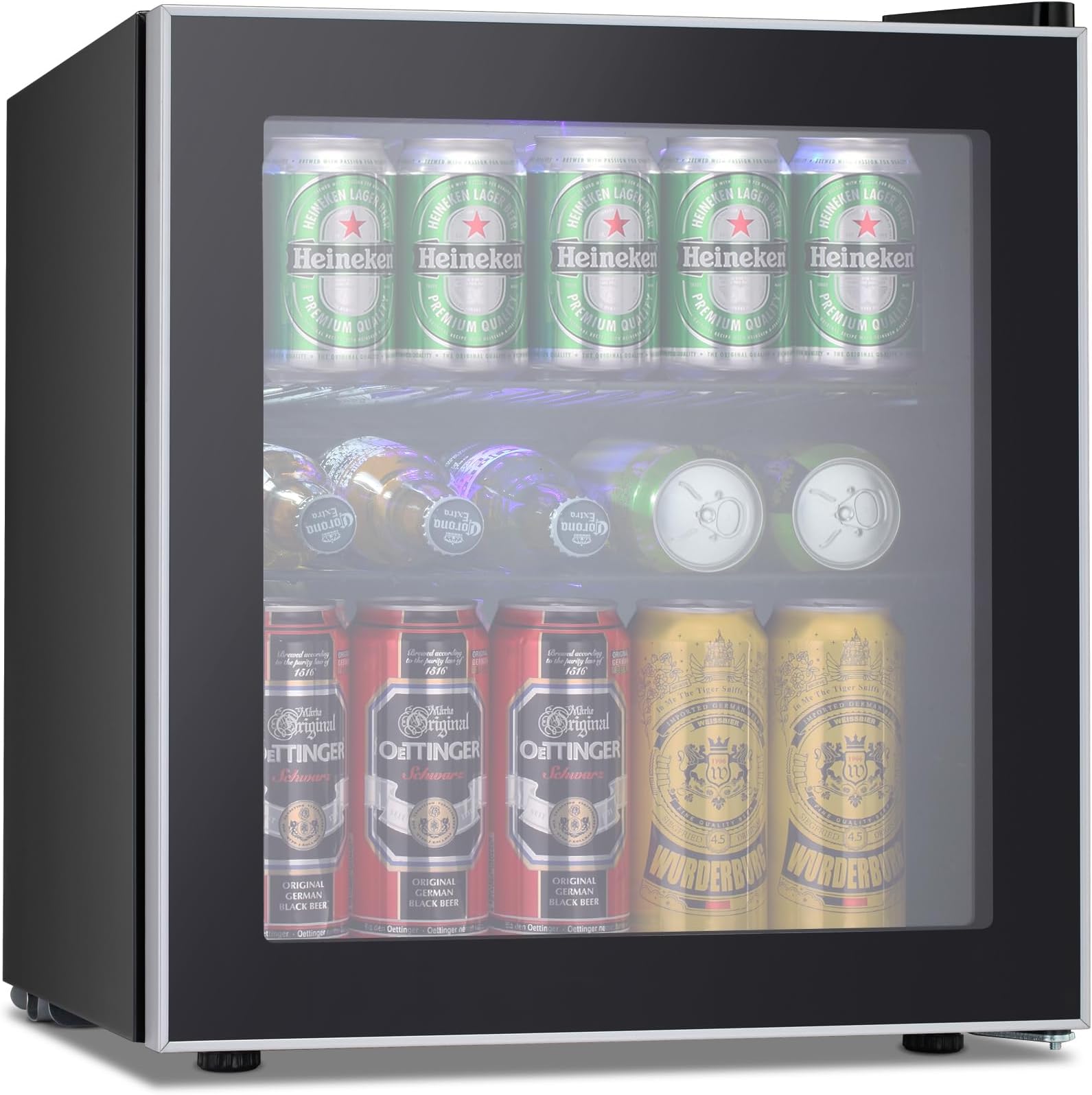 Amazon.com: KUPPET 62-Can Beverage Cooler and Refrigerator, Small Mini ...