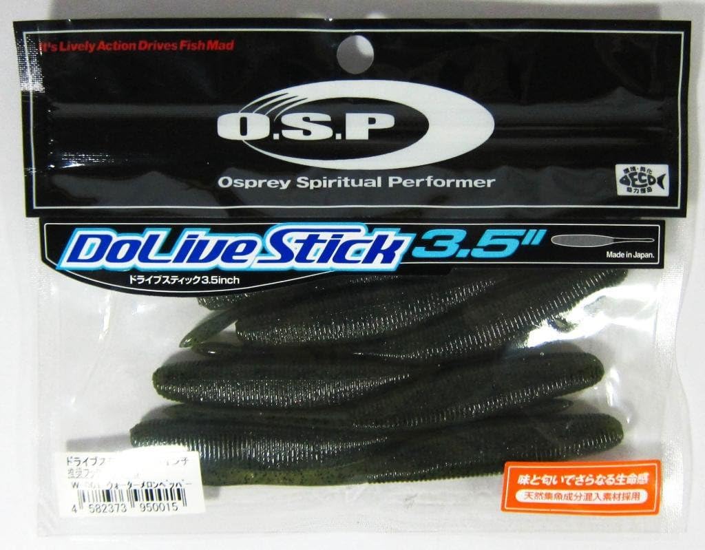 Amazon.com : OSP Soft Lure Dolive Stick 3.5 Inches W-001 (0015 ...