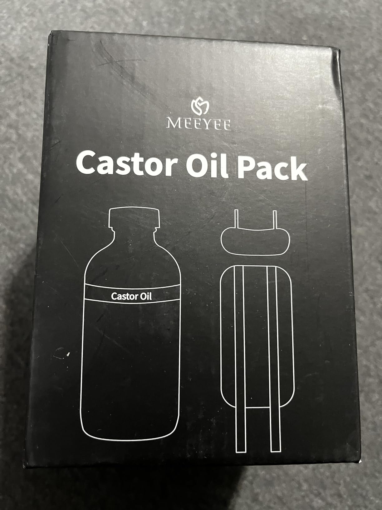 Amazon.com: Castor Oil Pack Wrap for Detox: 100% Pure Cold-Pressed Oil ...