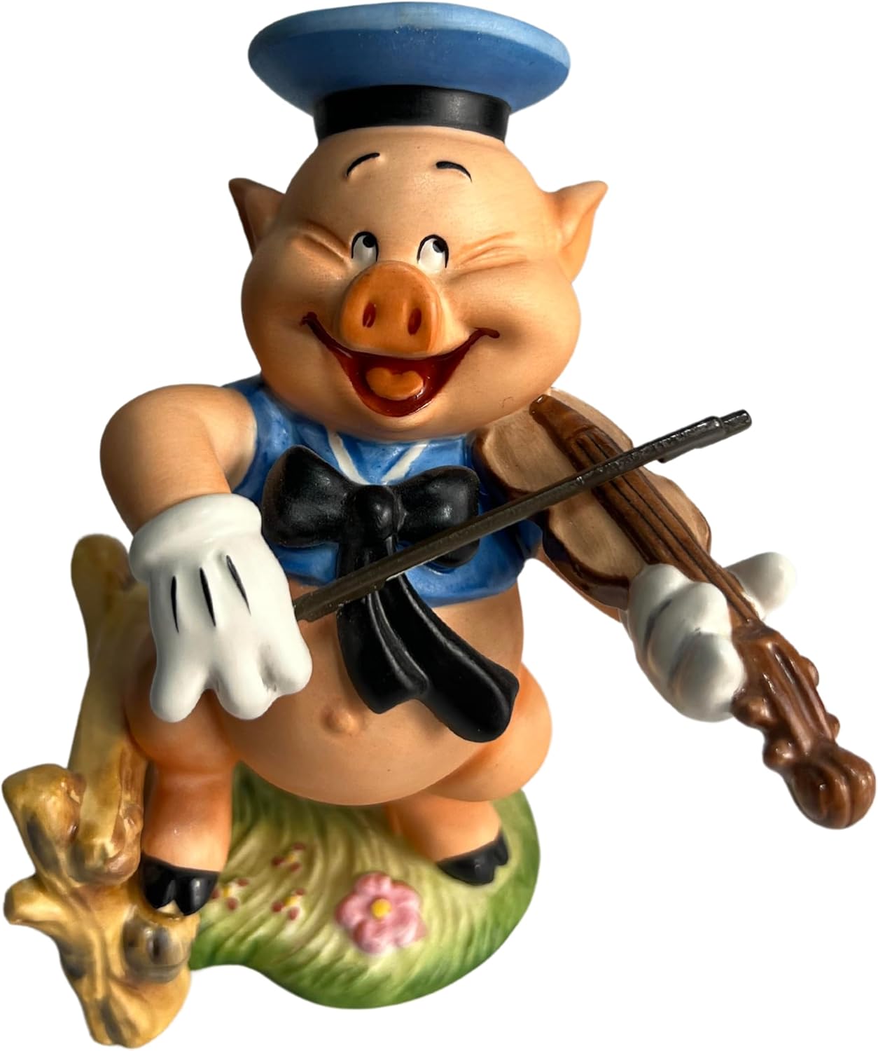 Amazon.com: WDCC Three Little Pigs "Hey Diddle, I Play on My Fiddle ...