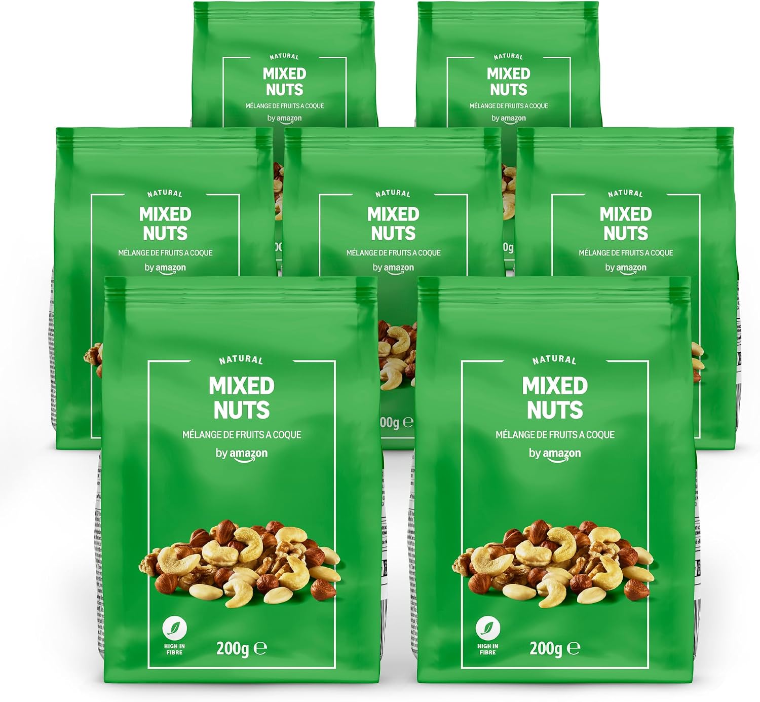 By Amazon Unsalted Mixed Nuts - 7x 200g : Amazon.co.uk: Everything Else
