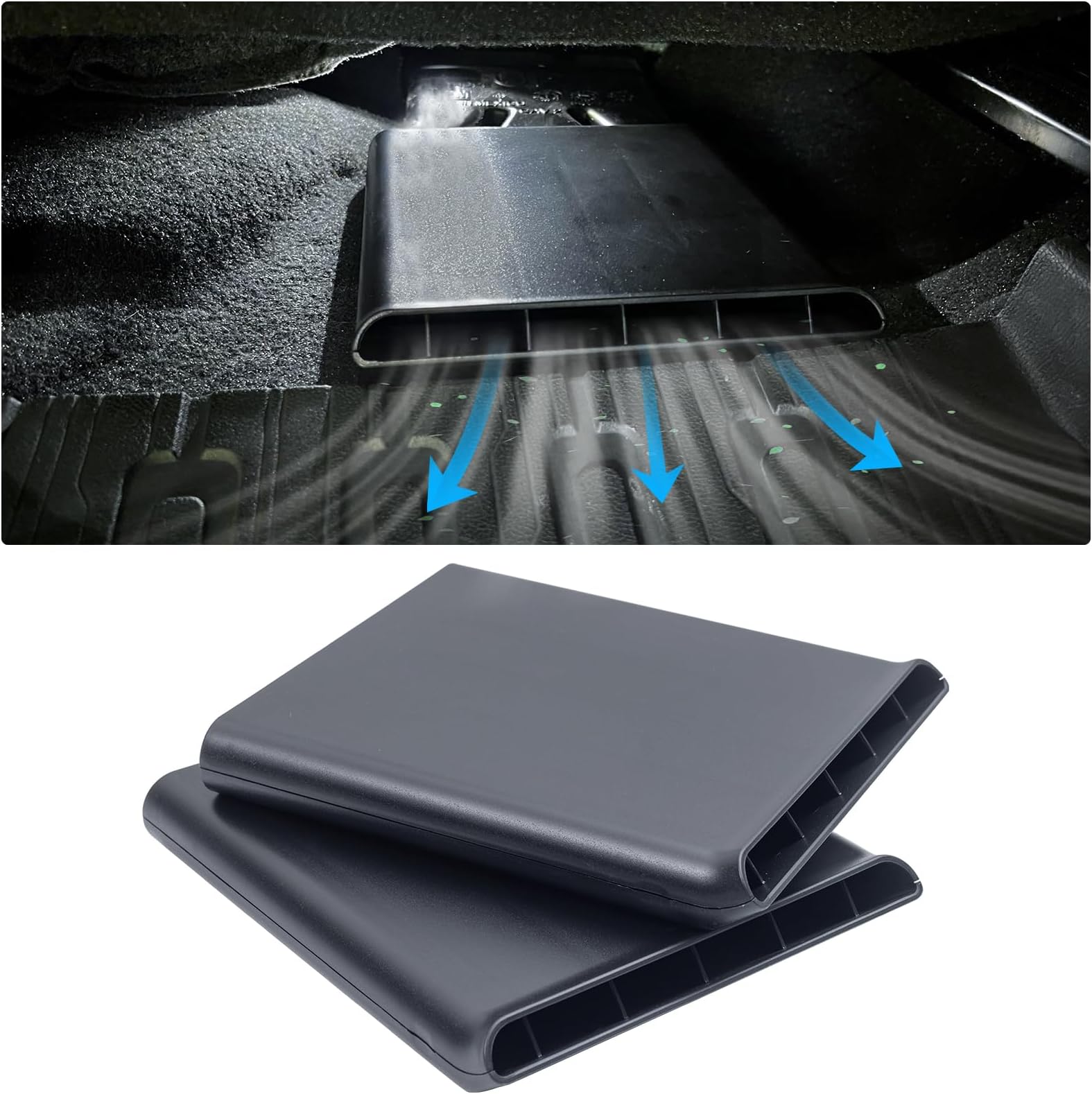 Amazon.com: TOPINSTALL for Rear Passenger Vent Deflectors Compatible ...