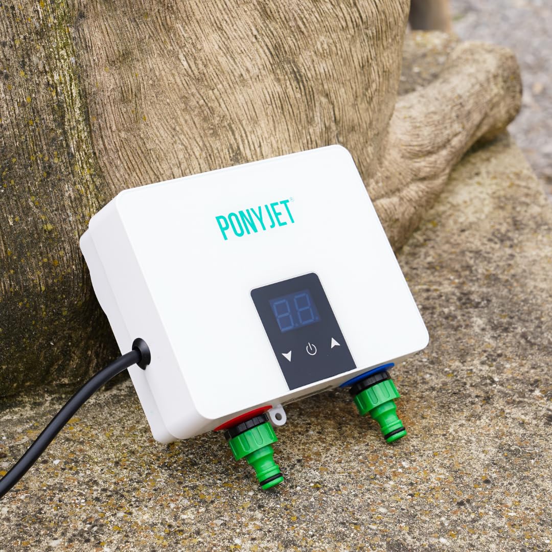 Official | The Ponyjet Warm Shower | Portable Warm Horse Shower | Ideal ...