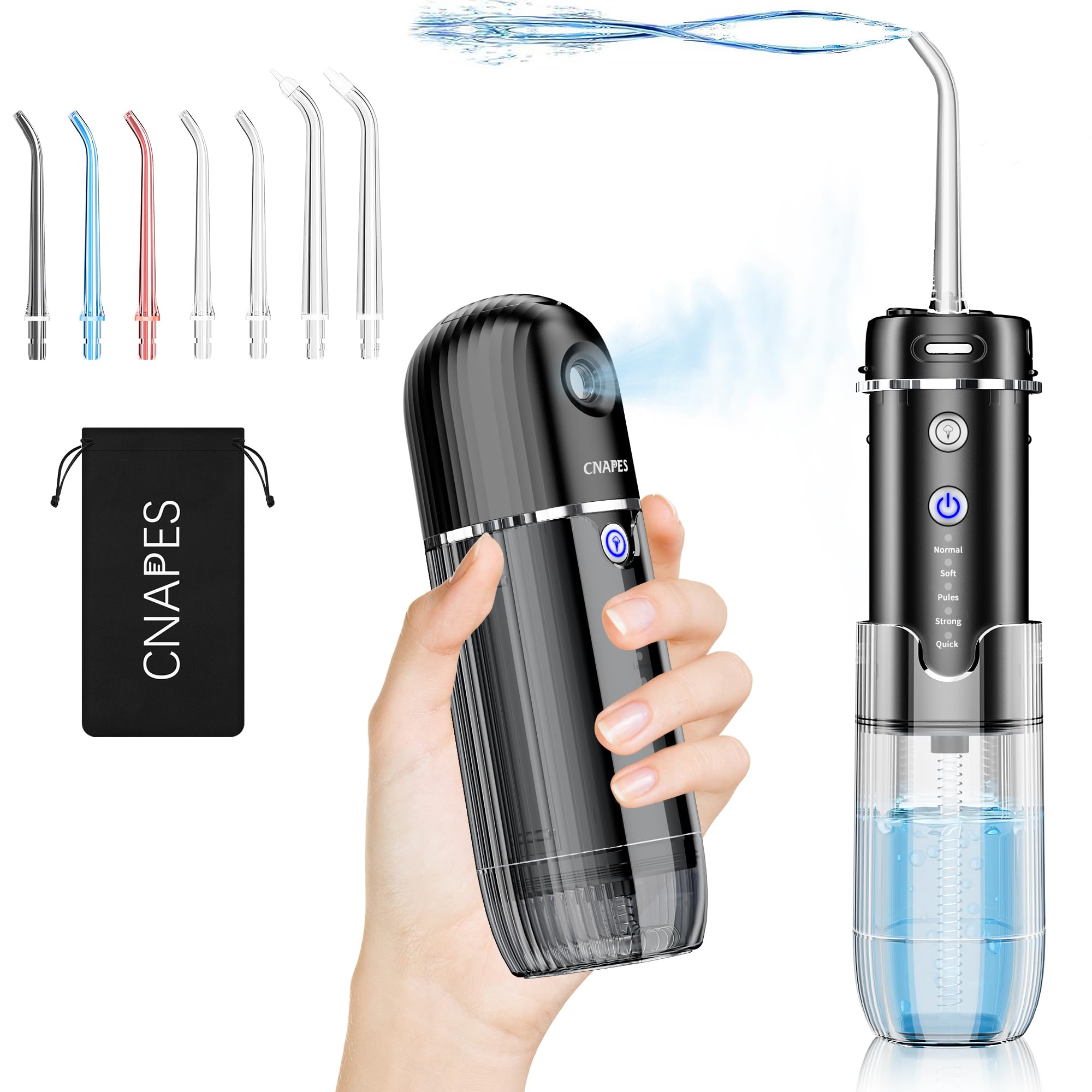 Amazon.com: Water Flossers for Teeth - Mini Cordless Portable Oral ...
