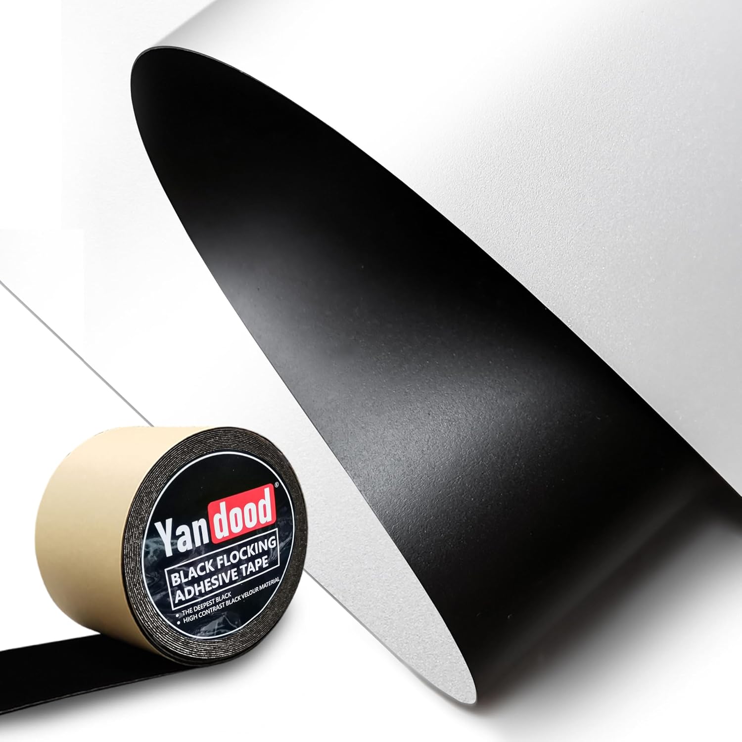 Amazon.com: Projector Screen Material and Felt Tape, 69x118 inch Fabric ...