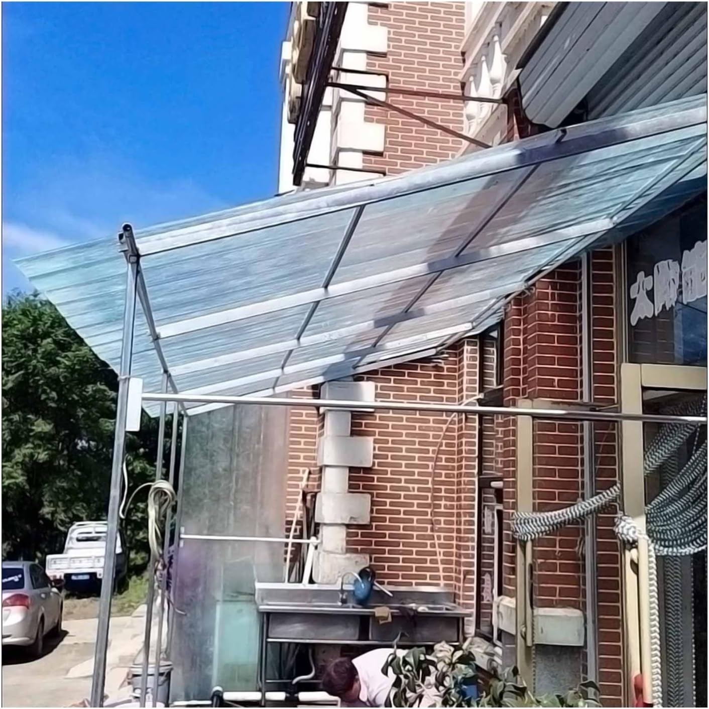 Greenhouse Pc Endurance Roof Board 1.5 mm Clear Roofing Sheet Rainproof ...