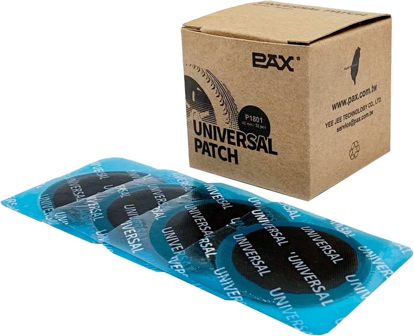 Amazon.com: PAX 25Pcs 60mm Round Universal Tube and Tire Repair Patches ...