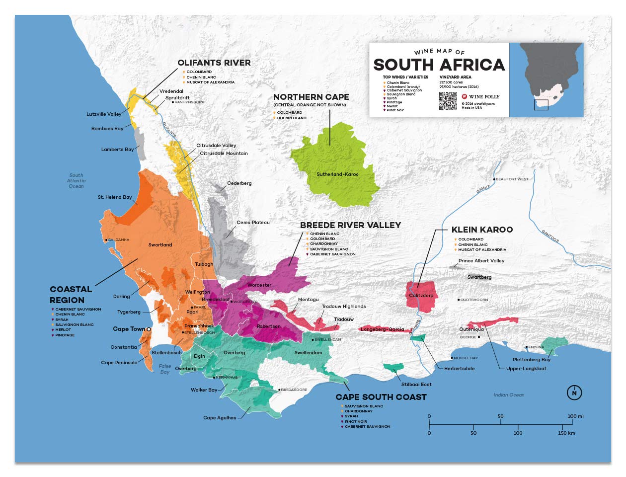 Map Of Breede Lower Breede River Conservancy | Https://bit.ly/3fbNo9c