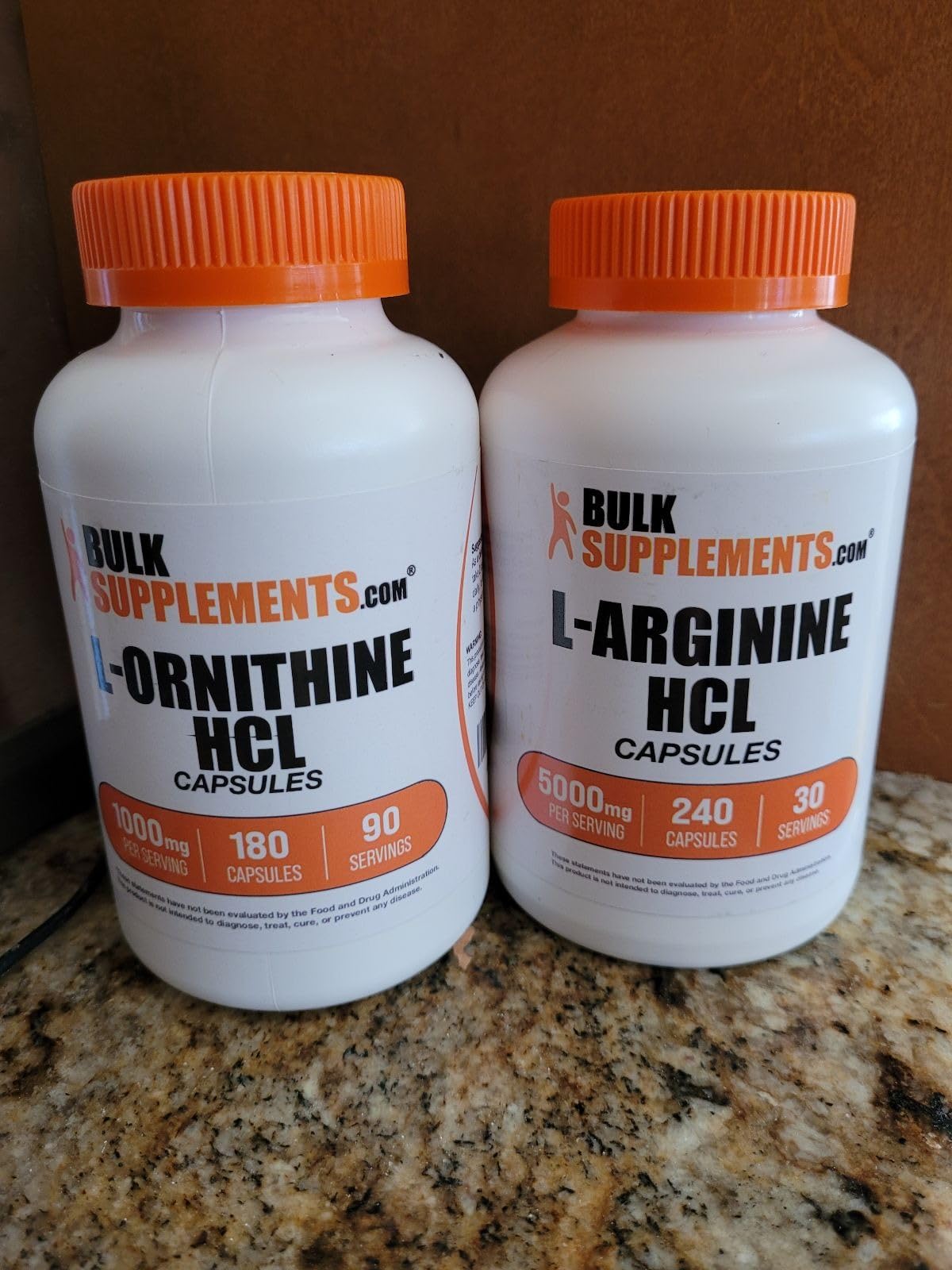 Amazon.com: BULKSUPPLEMENTS.COM L-Ornithine HCl Capsules - L-Ornithine ...