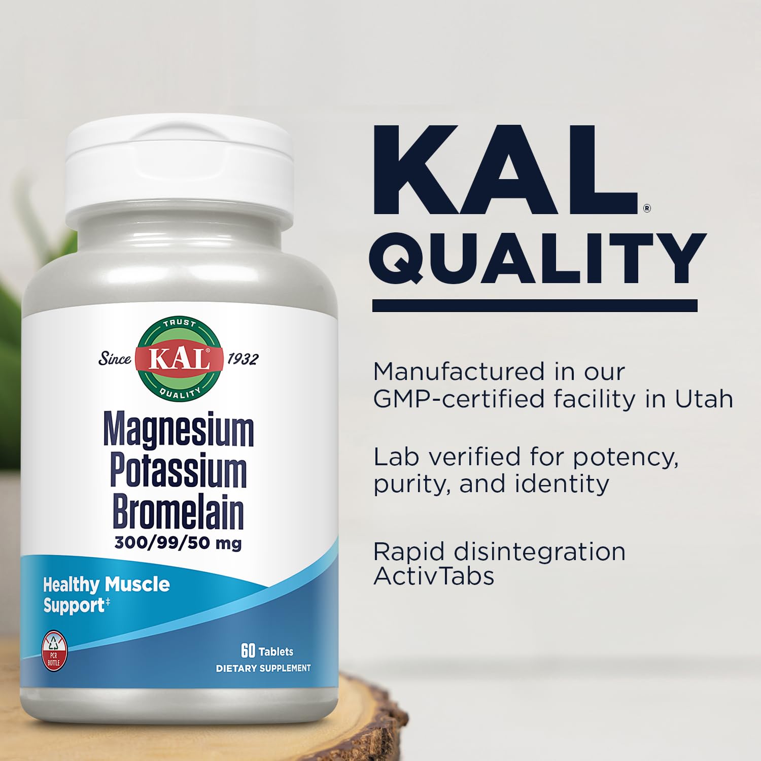 Snapklik.com : Magnesium Potassium Bromelain, Magnesium Complex For Bone, Heart Health, Muscle ...