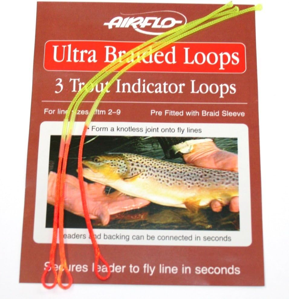 Airflo Ultra Braided Loops - Pack Qty 3 : Amazon.co.uk: Sports & Outdoors