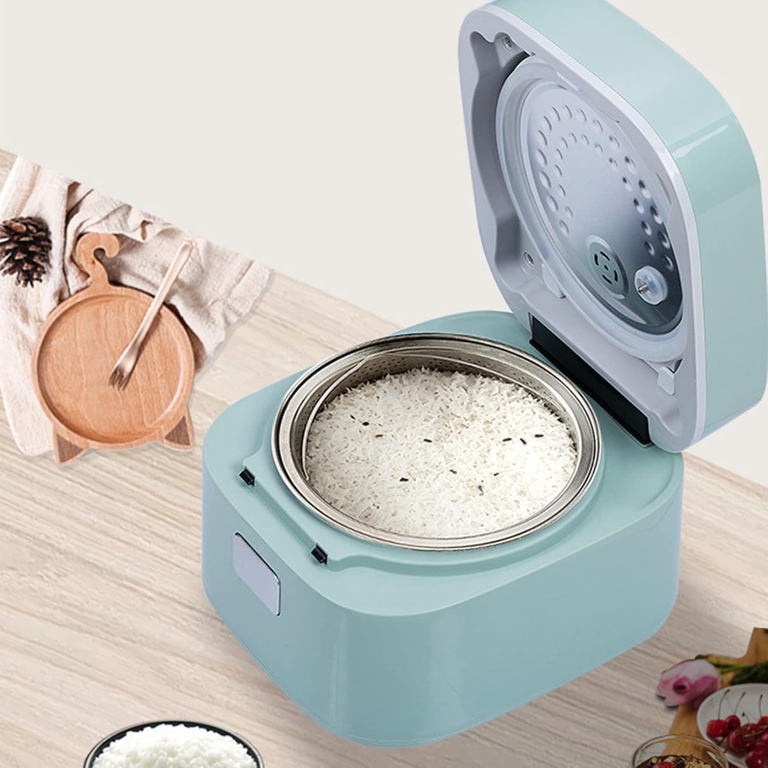 Amazon.com: Fully Automatic Sugar-Free Rice Cooker, 2.6L Household ...