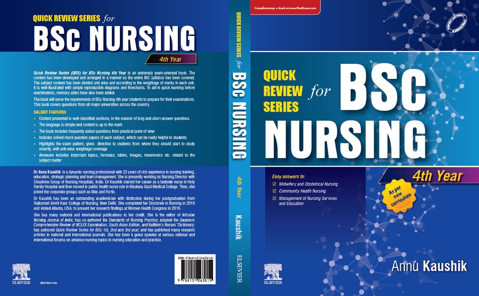 Buy Quick Review Series for B.Sc Nursing, 4th year Book Online at Low ...