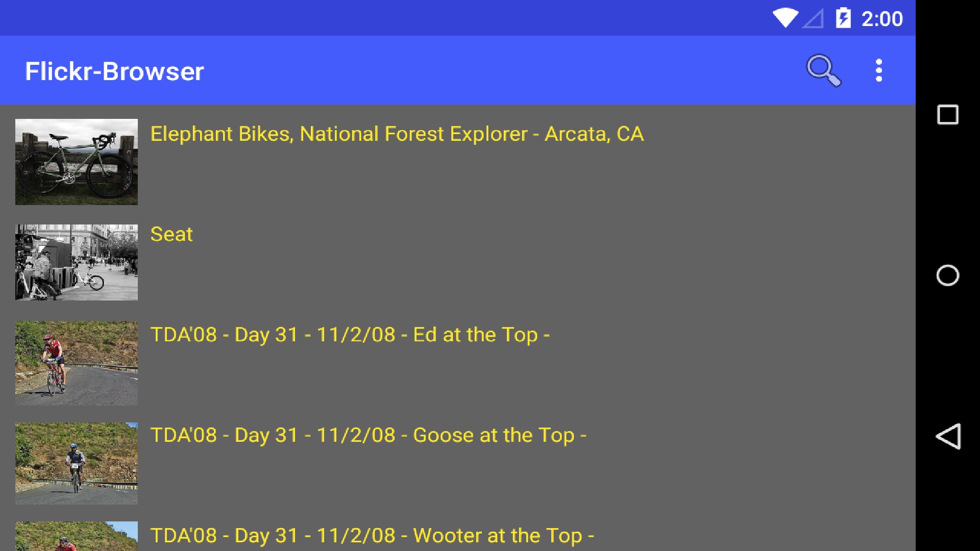 Flickr Browser - App on Amazon Appstore