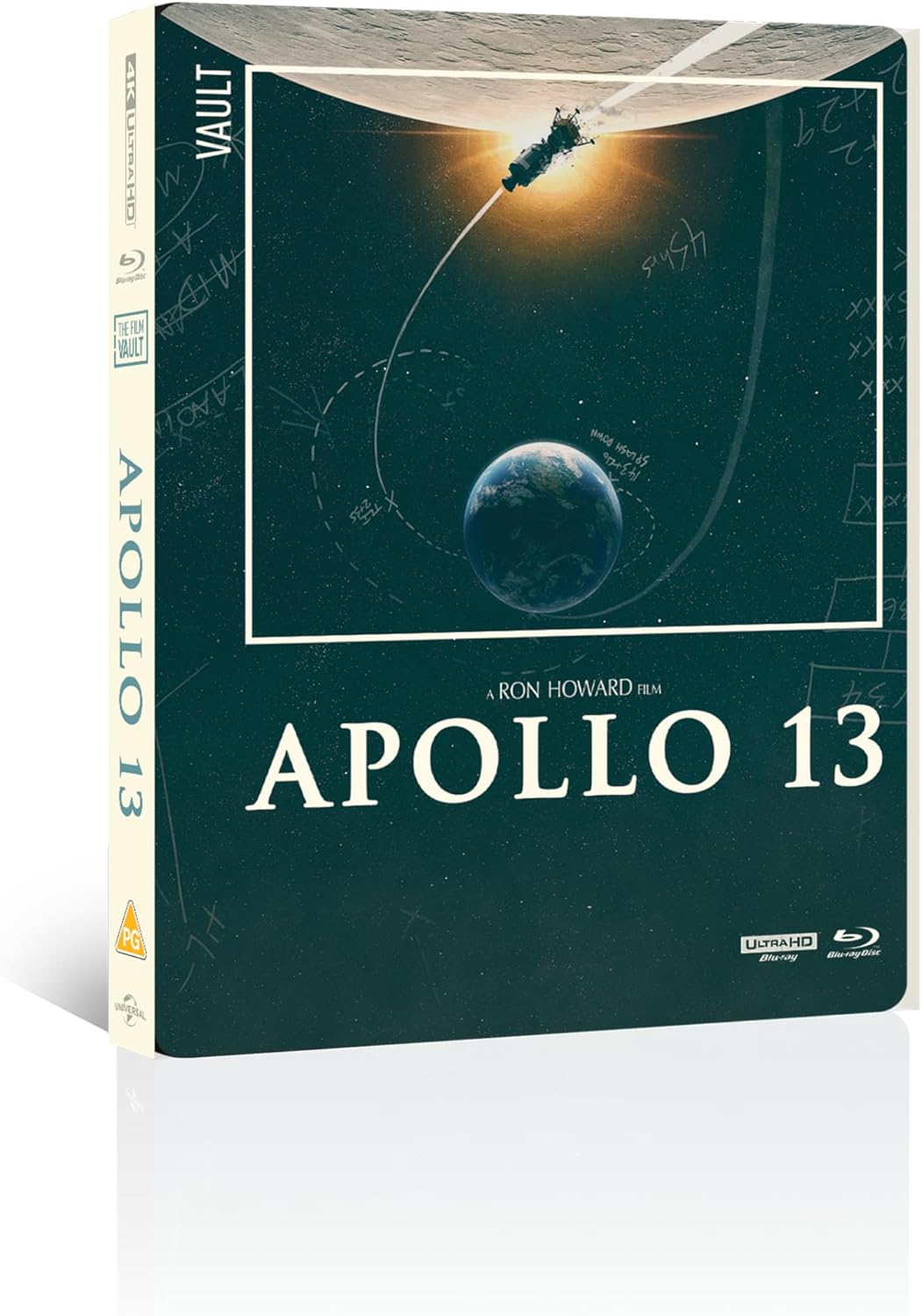 APOLLO 13 - The Film Vault Range Steelbook [4K Ultra HD] [1995] [Blu-ray] [Region Free]: Amazon ...