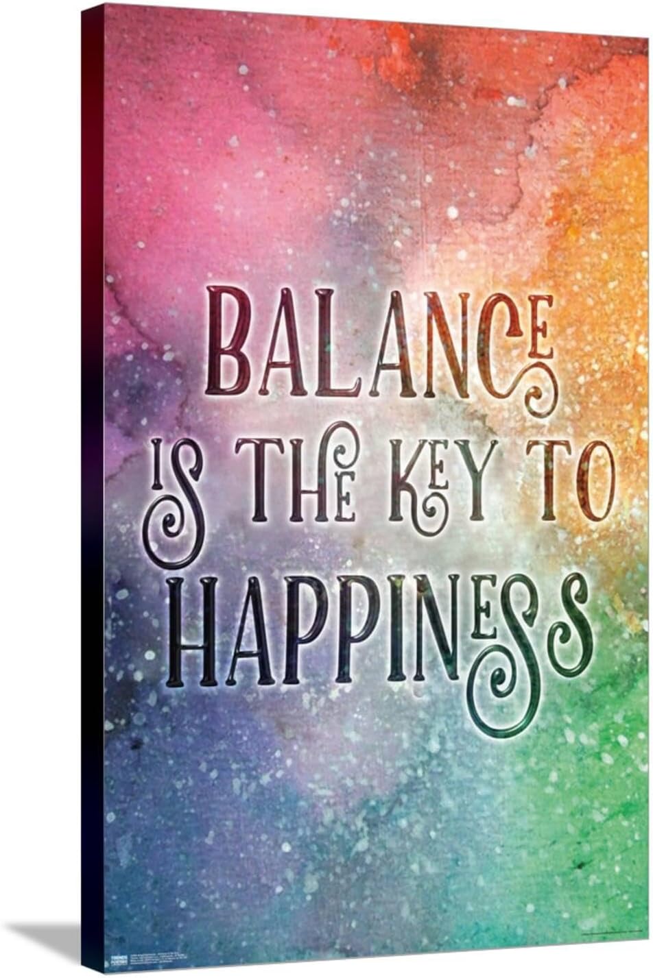 Trends International Brigid Ashwood – Balance is the Key Canvas Wall ...
