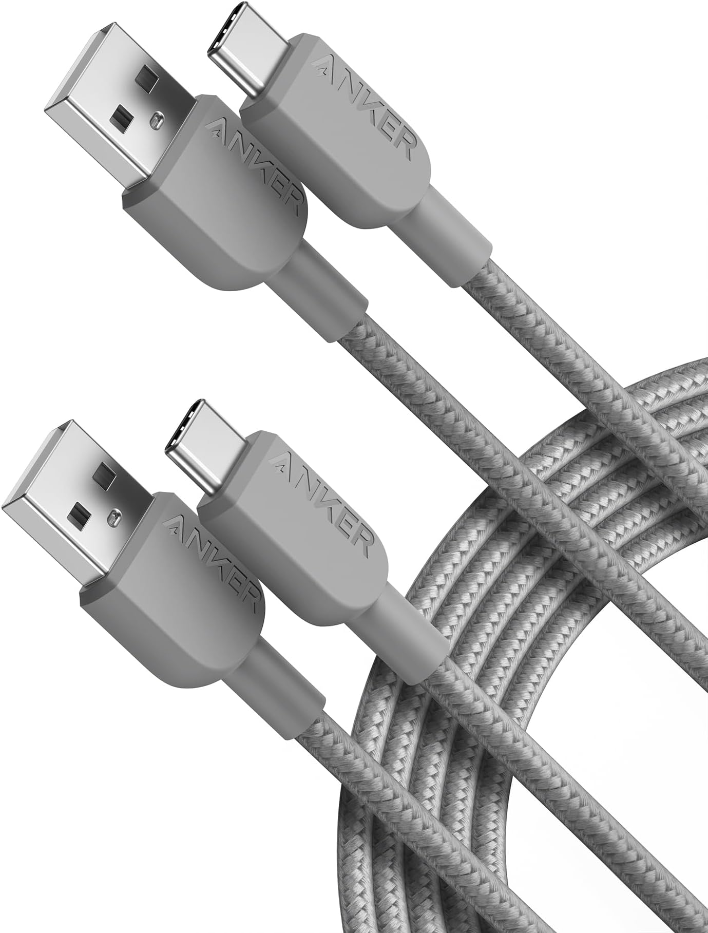 Amazon.com: Anker USB to USB C Cable, USB A to Type C Charger Cord (2 ...