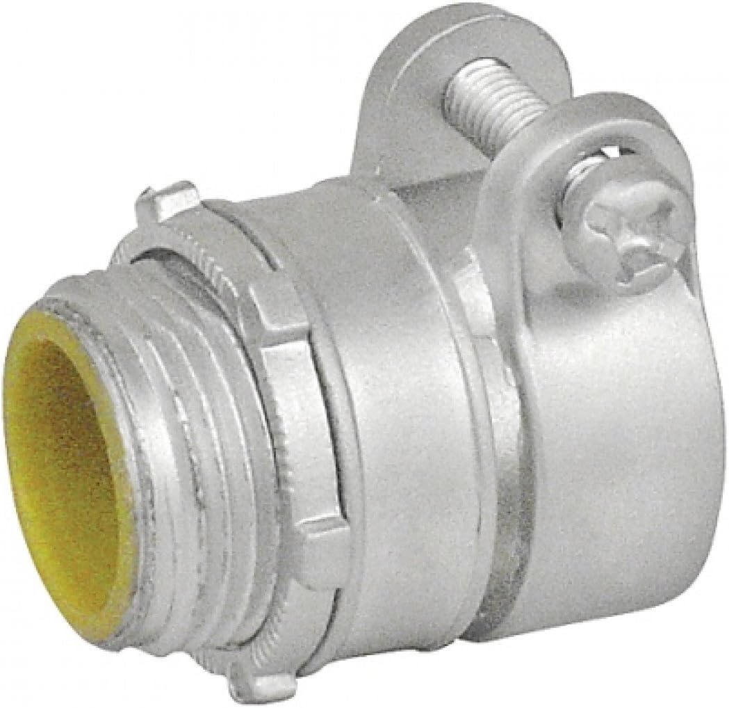 10 Pcs, 1 In. Straight Squeeze Connector w/ Insulated Throat Used In ...