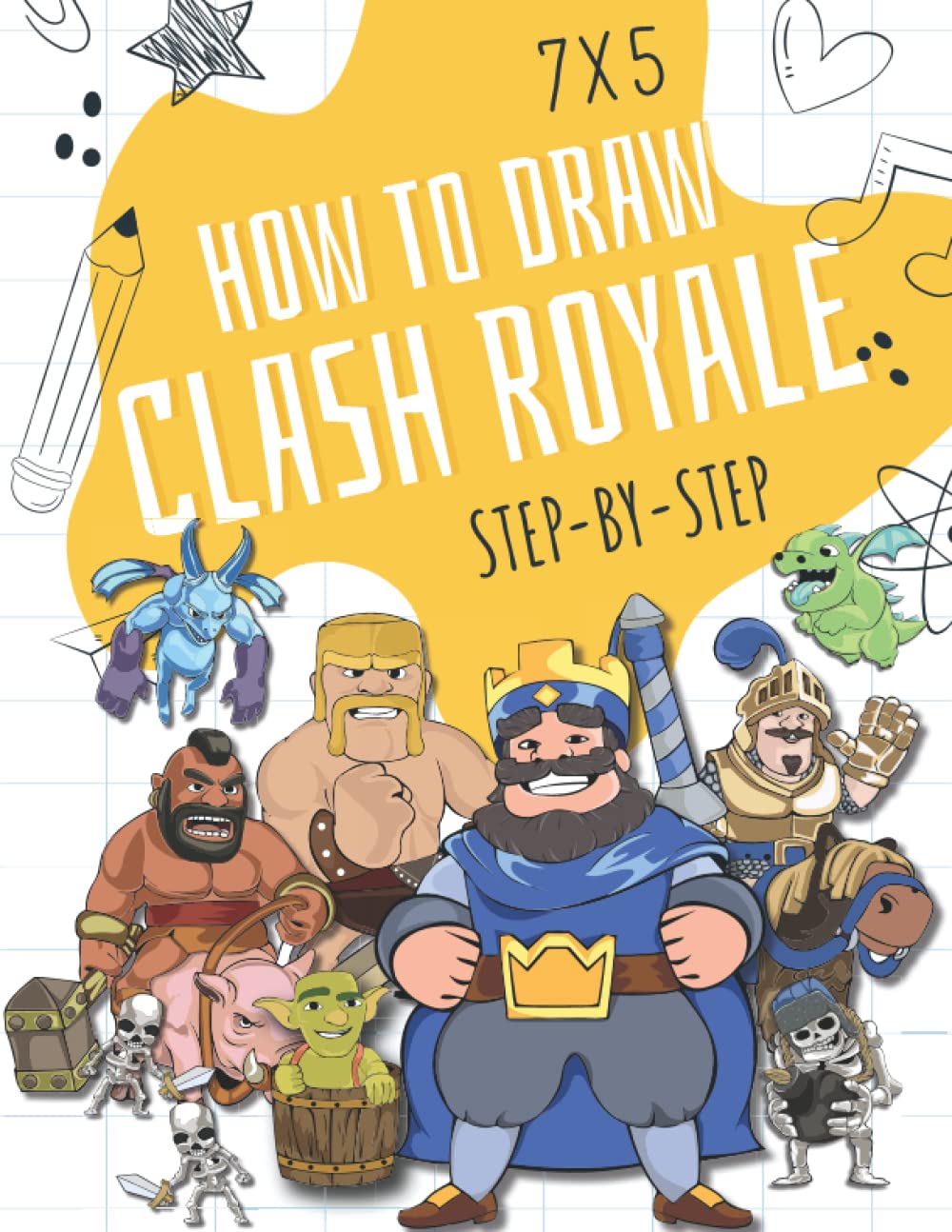 How To Draw Clash Royale Step By Step A Simple | Desertcart INDIA