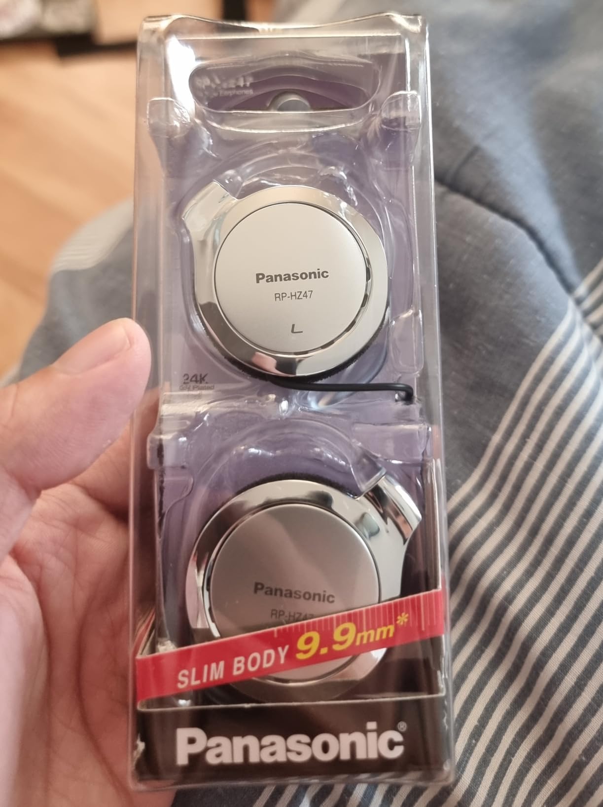 Panasonic clip headphone silver RP-HZ47-S : Amazon.com.au: Electronics