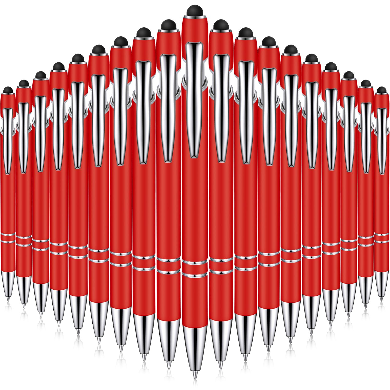 Amazon.com : Zonon 38 Pieces Rubberized Ballpoint Pen with Stylus Tip ...