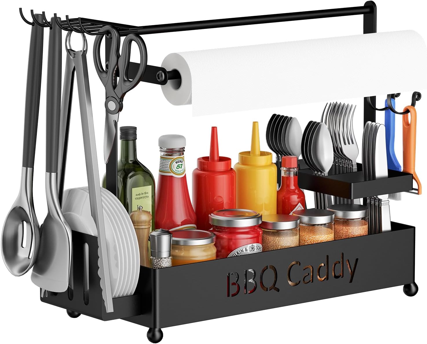 Amazon.com: Grill Caddy for Outdoor Grill with ‌High-Strength Paper ...
