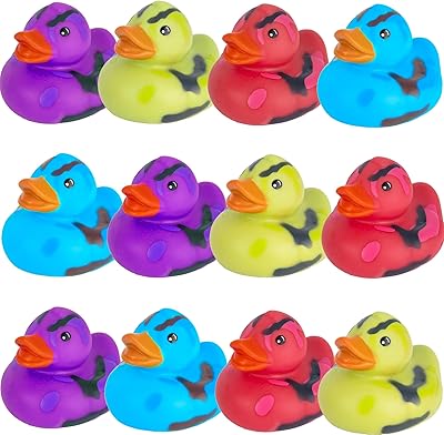 Amazon.com: Disney Duckz Rubber Duckies - Mickey, Minnie, Elsa, Ariel ...