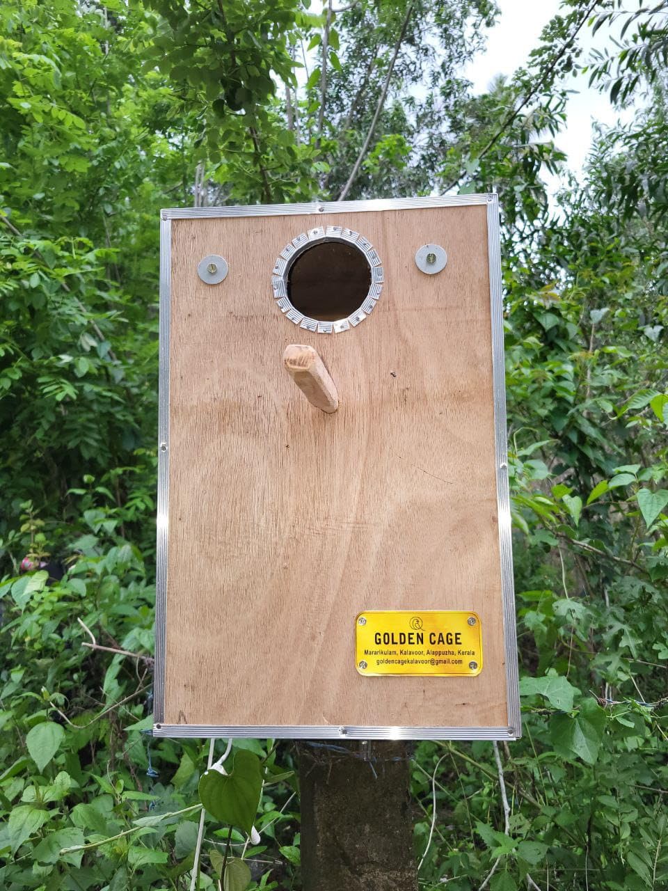 Premium Plywood Breeding Box for Sun Conures – Natural Nesting Habitat ...