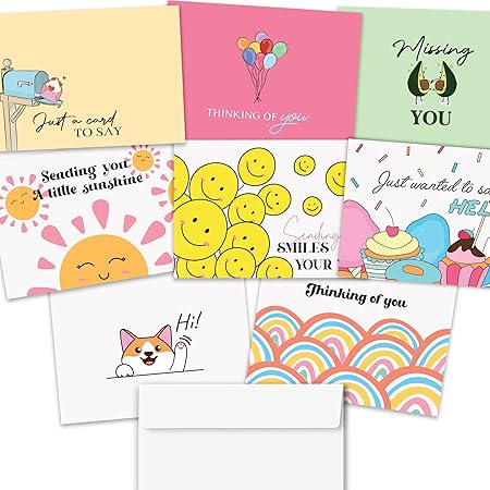 Amazon.com: 48 Count Motivational Cards with Quotes for Kindness Gifts ...