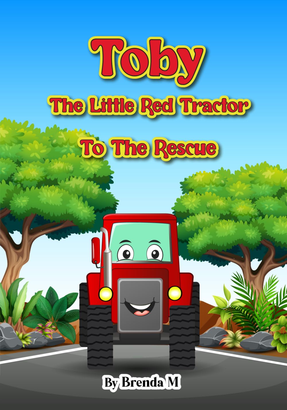Toby The Little Red Tractor: To The Rescue : Markey, Mrs Brenda: Amazon ...