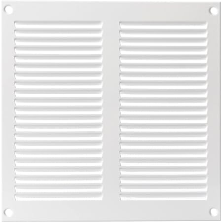 Grille d'aération blanche 200 mm x 200 mm avec moustiquaire murale 20 ...