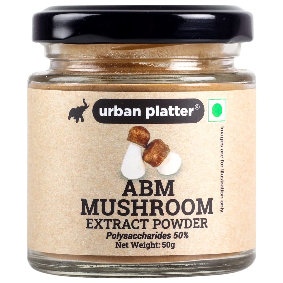 Urban Platter Agaricus Blazei Murill (ABM) Mushroom Extract Powder, 50g ...