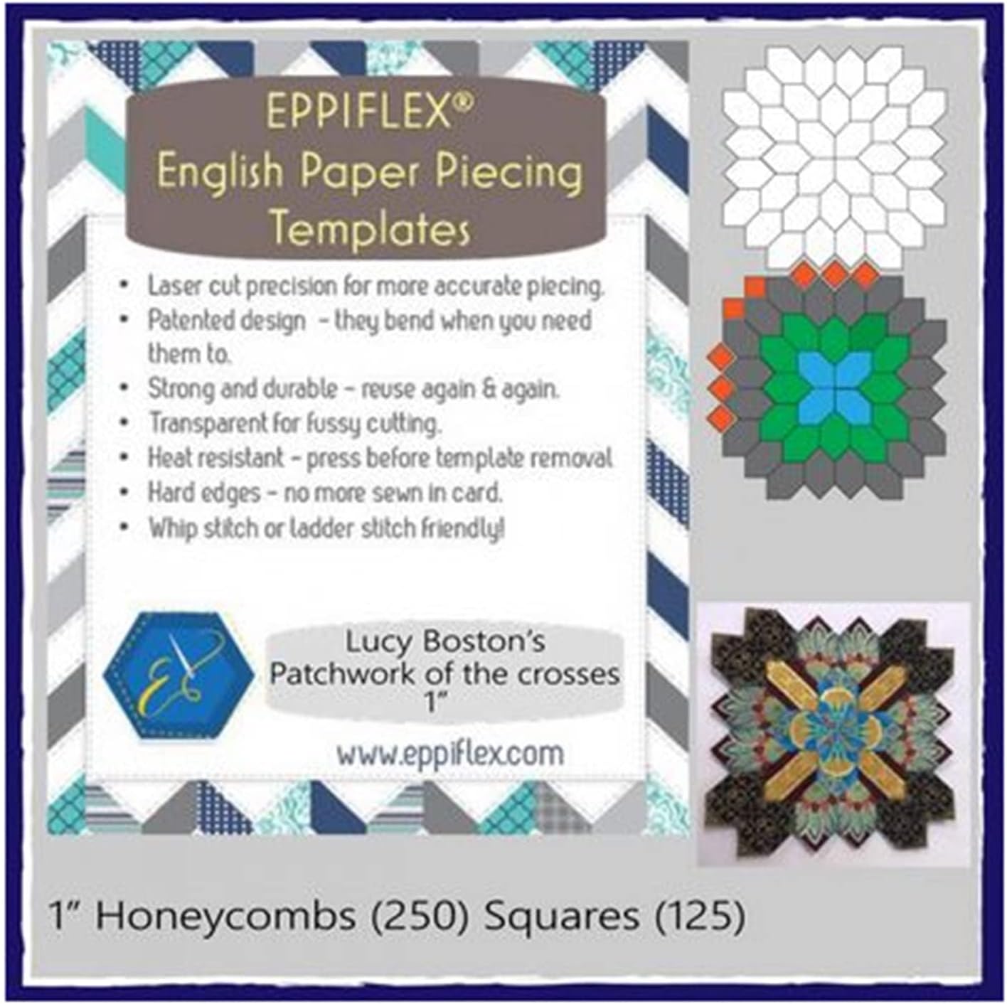 Quilt In A Day Scallops Vines And Waves Template Designer Pack 1 In EPP ...