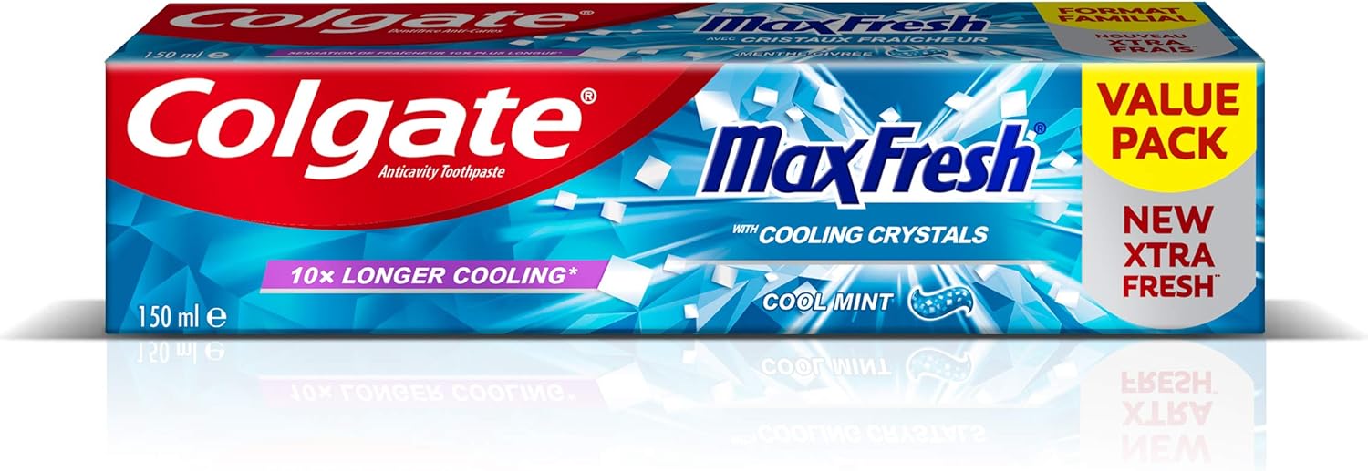 Colgate Toothpaste Max Fresh Cool Mint 150ml: Buy Online at Best Price ...