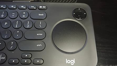 Amazon.com: Logitech K600 TV - TV Keyboard with Integrated Touchpad and ...