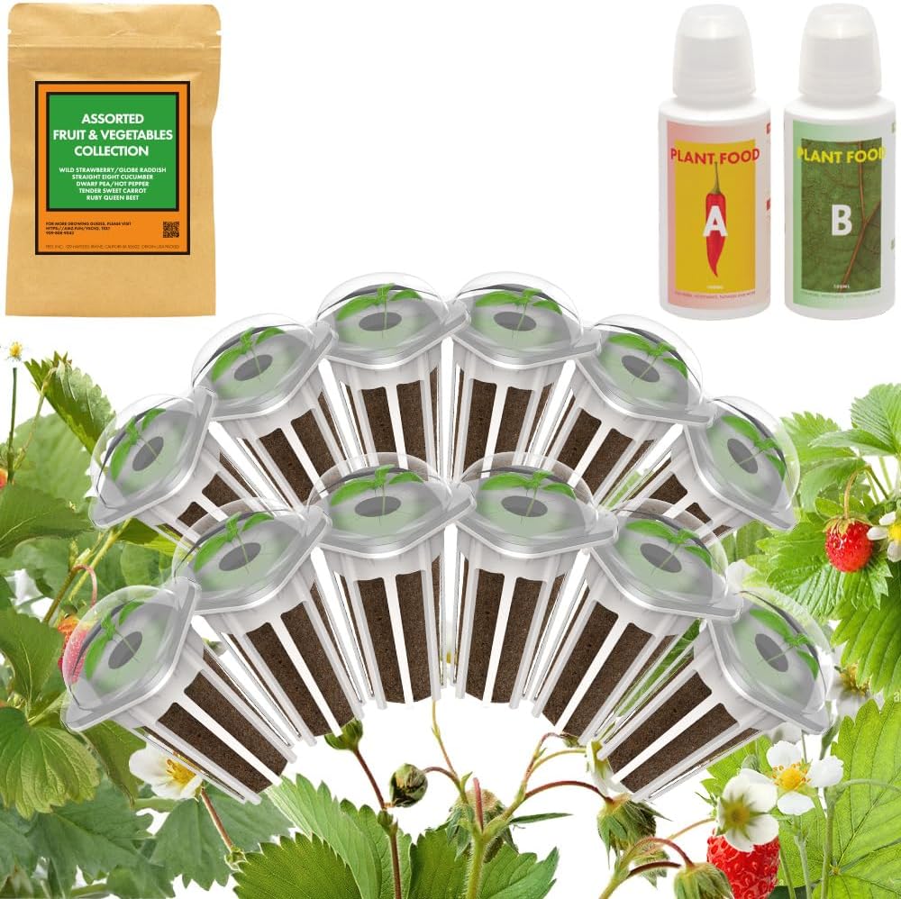 Amazon.com : LYKO Seed Starter Pod Kit for Hydroponics Growing System ...