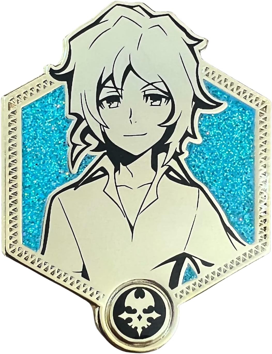 Amazon.com: Golden Yoshiya "Joshua" - TWEWY Collectible Enamel Pin ...