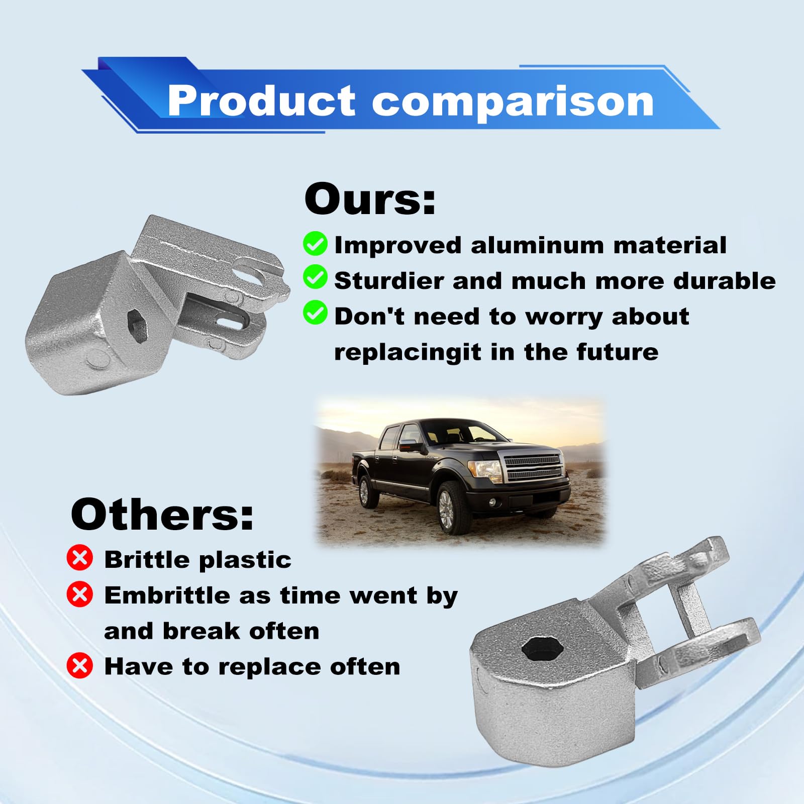 Snapklik.com : Upgraded Stainless Steel Automatic Transmission Shift ...