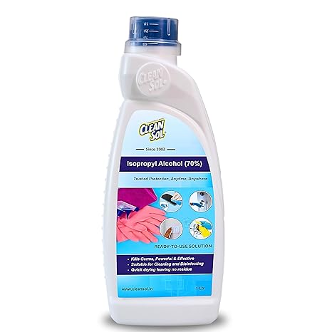 Cleansol Isopropyl Alcohol For Cleaning 70% Solution – 1 Litre ...