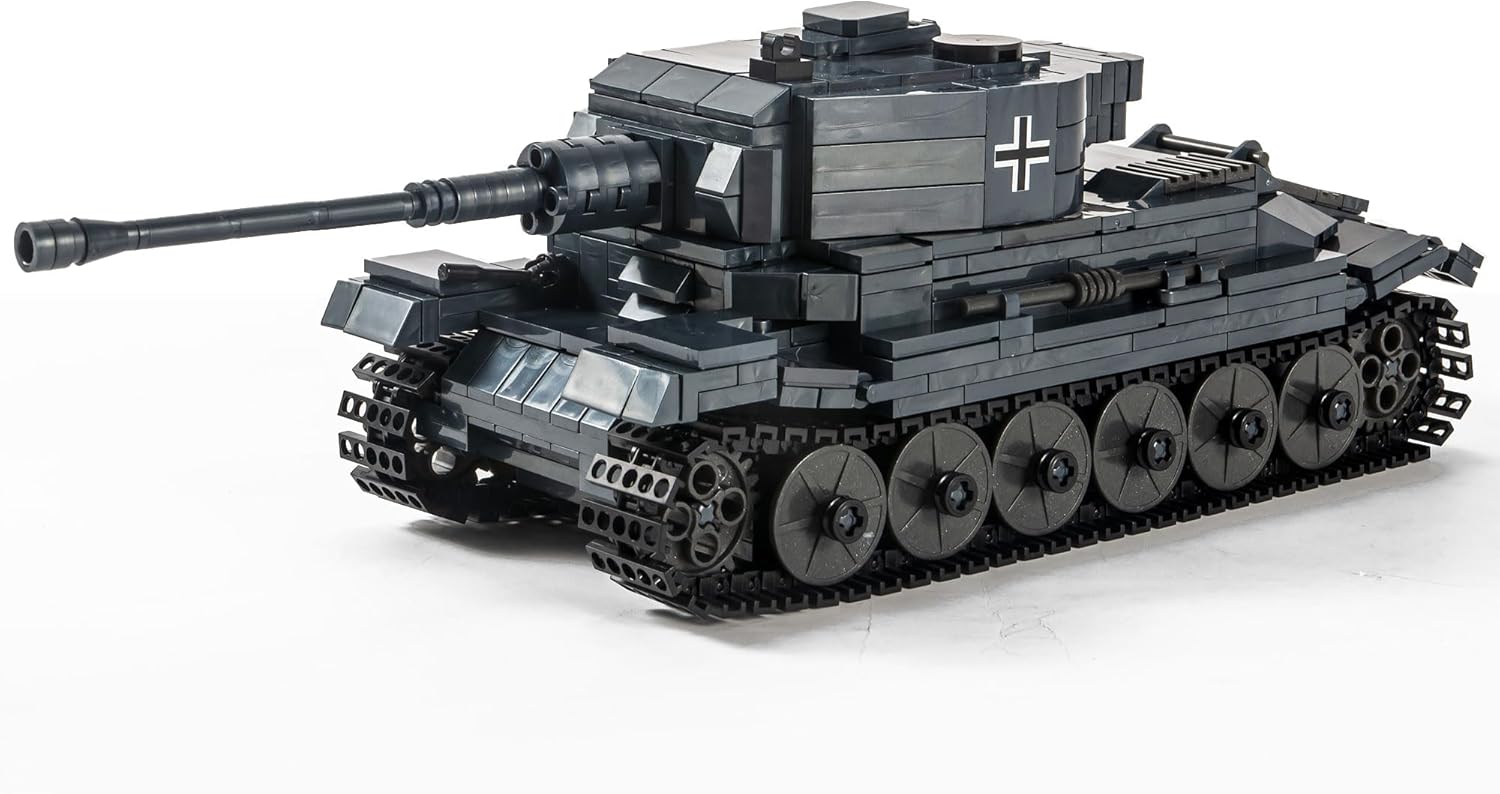Amazon.com: SEMKY Military Series Panzer VI Tiger Tank MOC Building ...