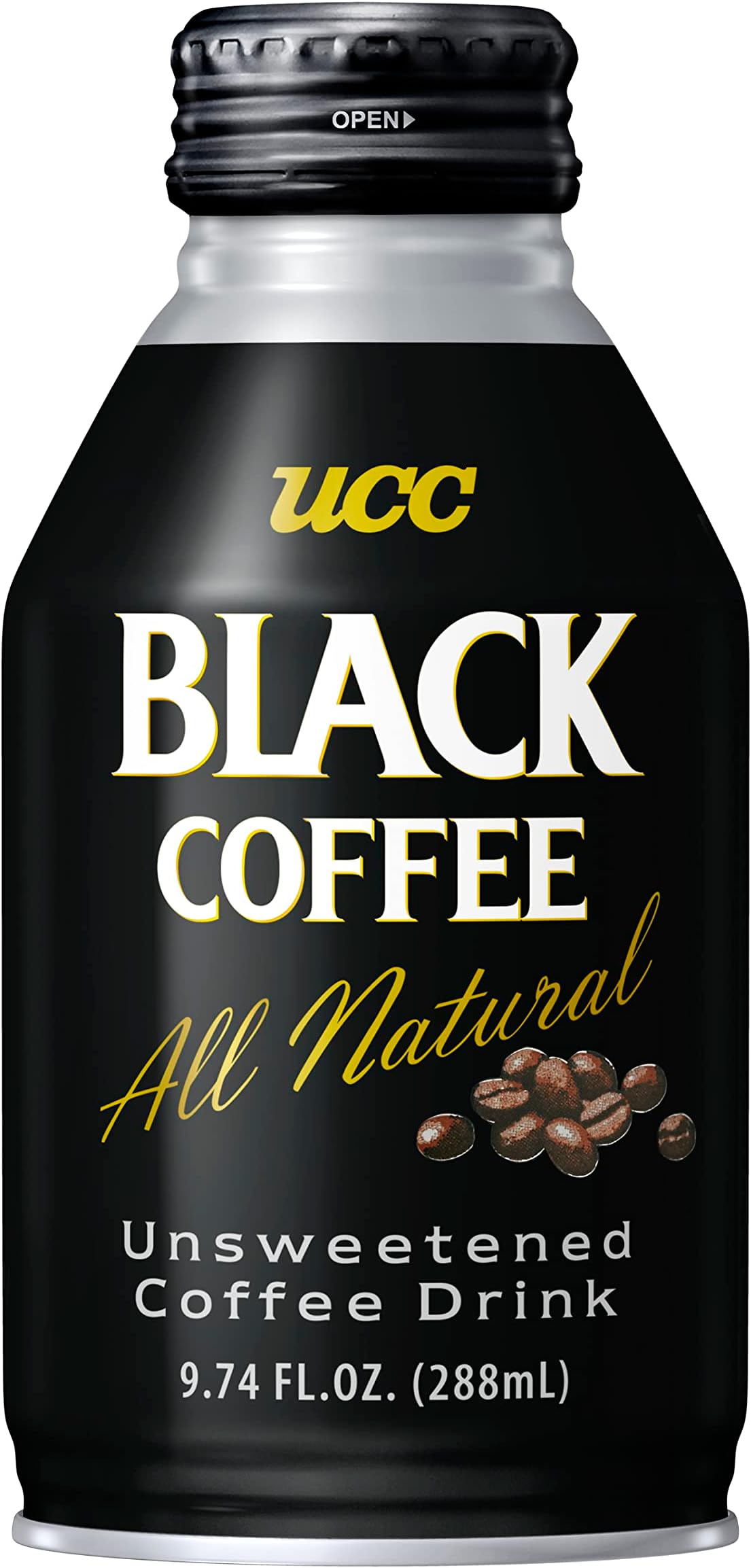 Amazon.com: UCC Ready to Drink Black Coffee, 9.74 FL OZ (Pack of 24 ...
