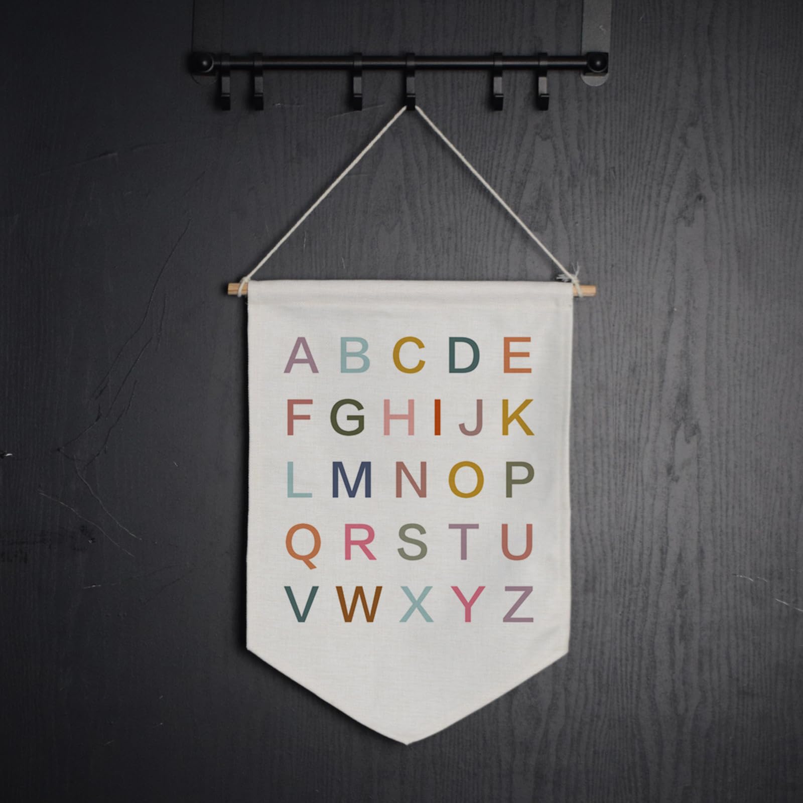 Snapklik.com : Rainbow Alphabet Fabric Poster, Handwriting Chart Poster ...