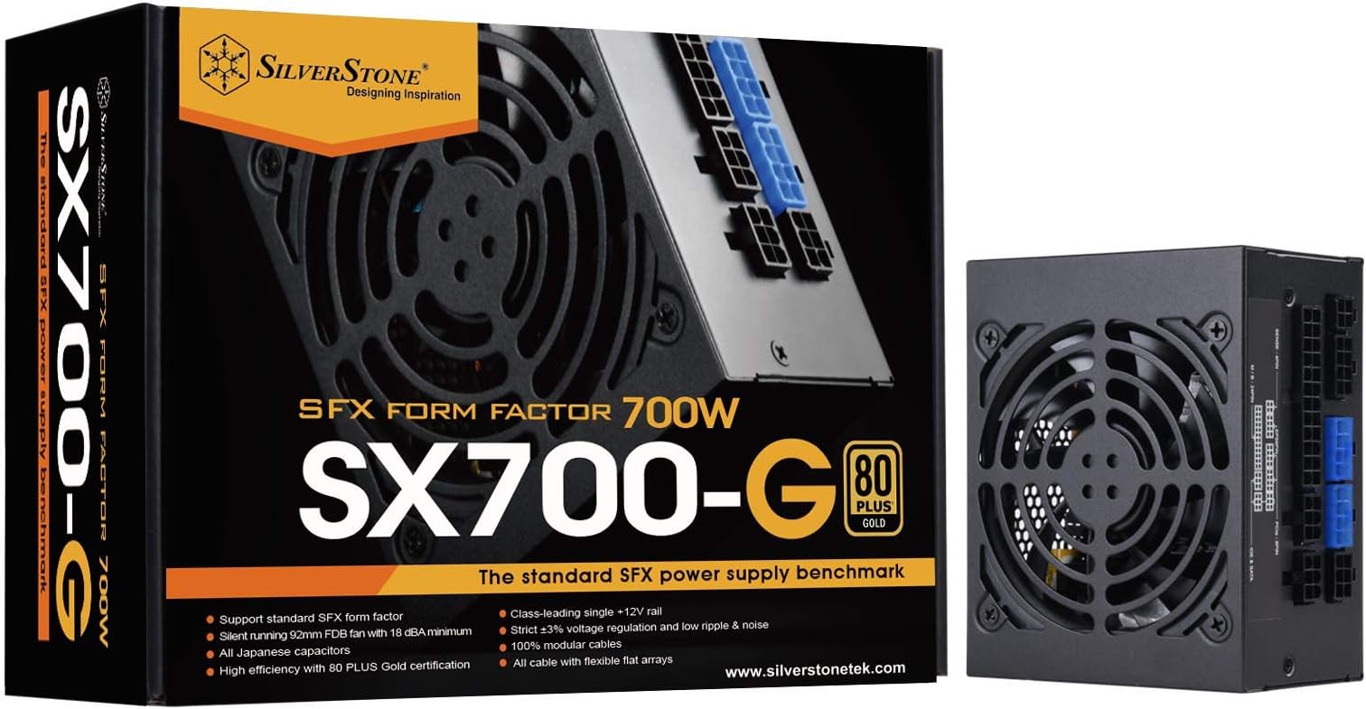 Amazon.com: SilverStone Technology SST-SX700-G 700W SFX Fully Modular ...