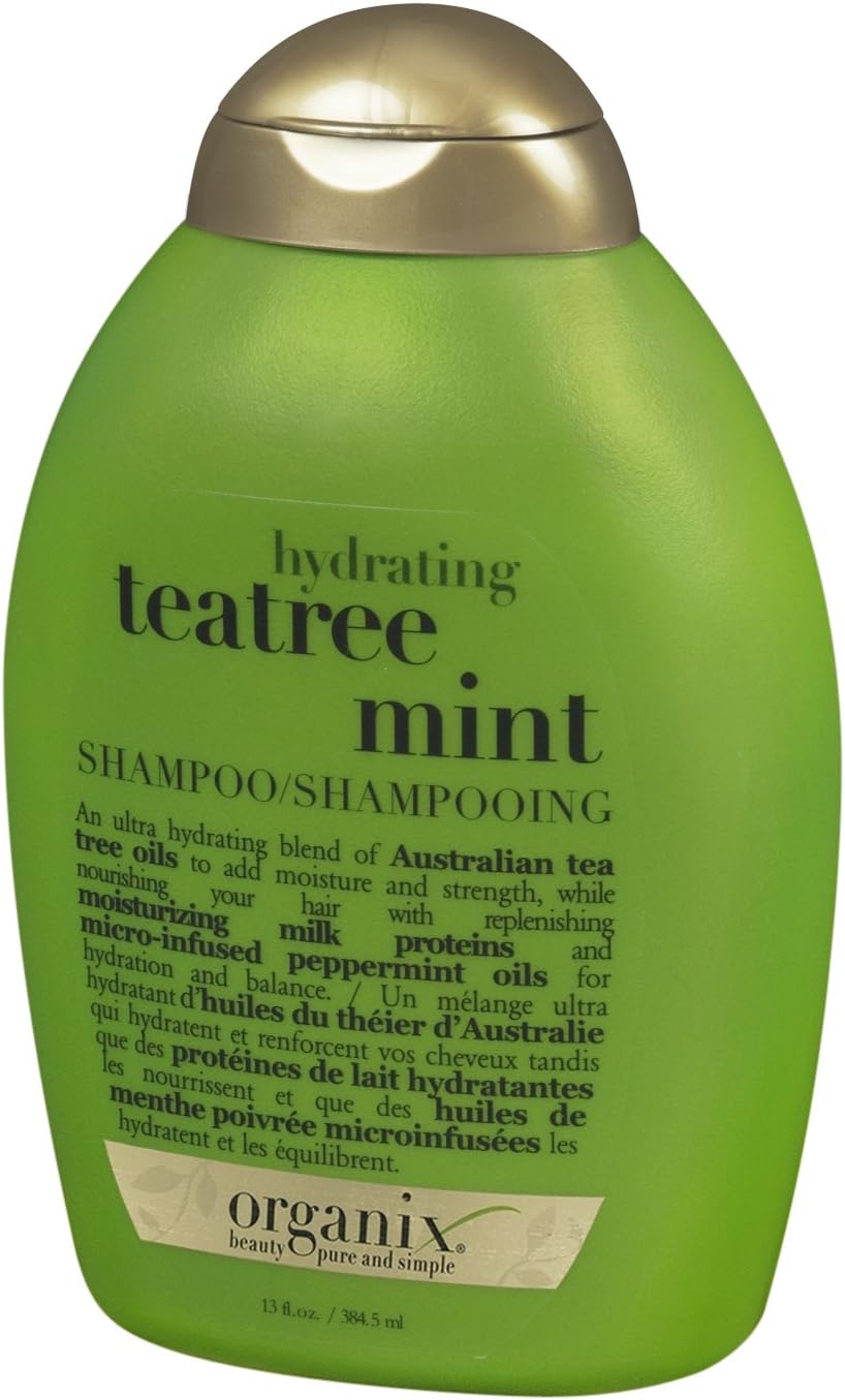 Organix Ultra Hydrating Teatree Mint Shampoo, 384.5ml : Amazon.ca ...