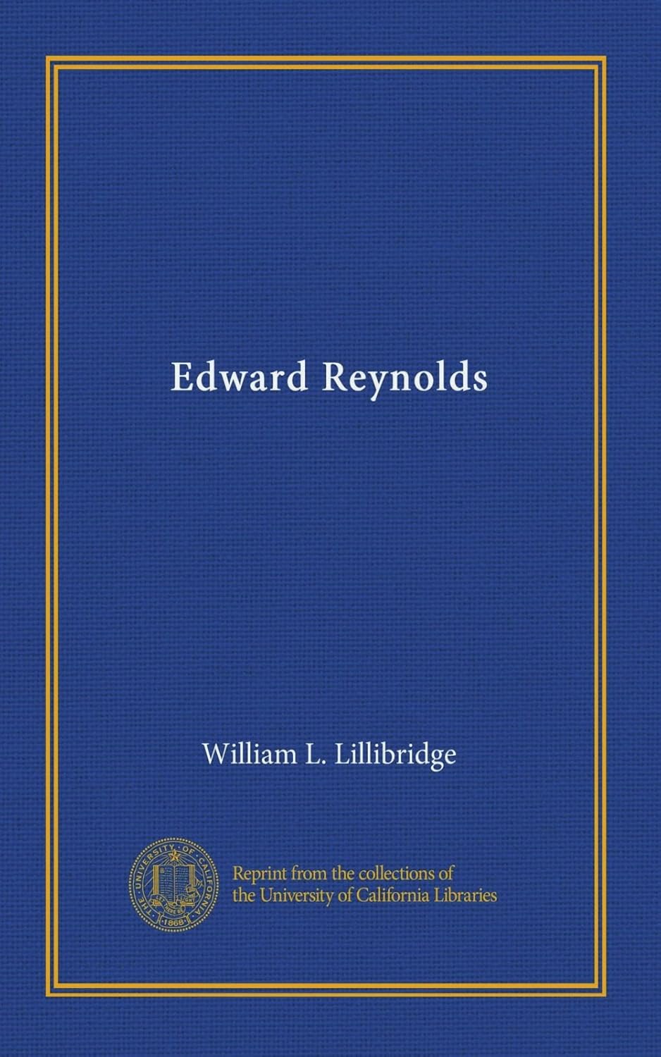 Edward Reynolds : Amazon.in: Books