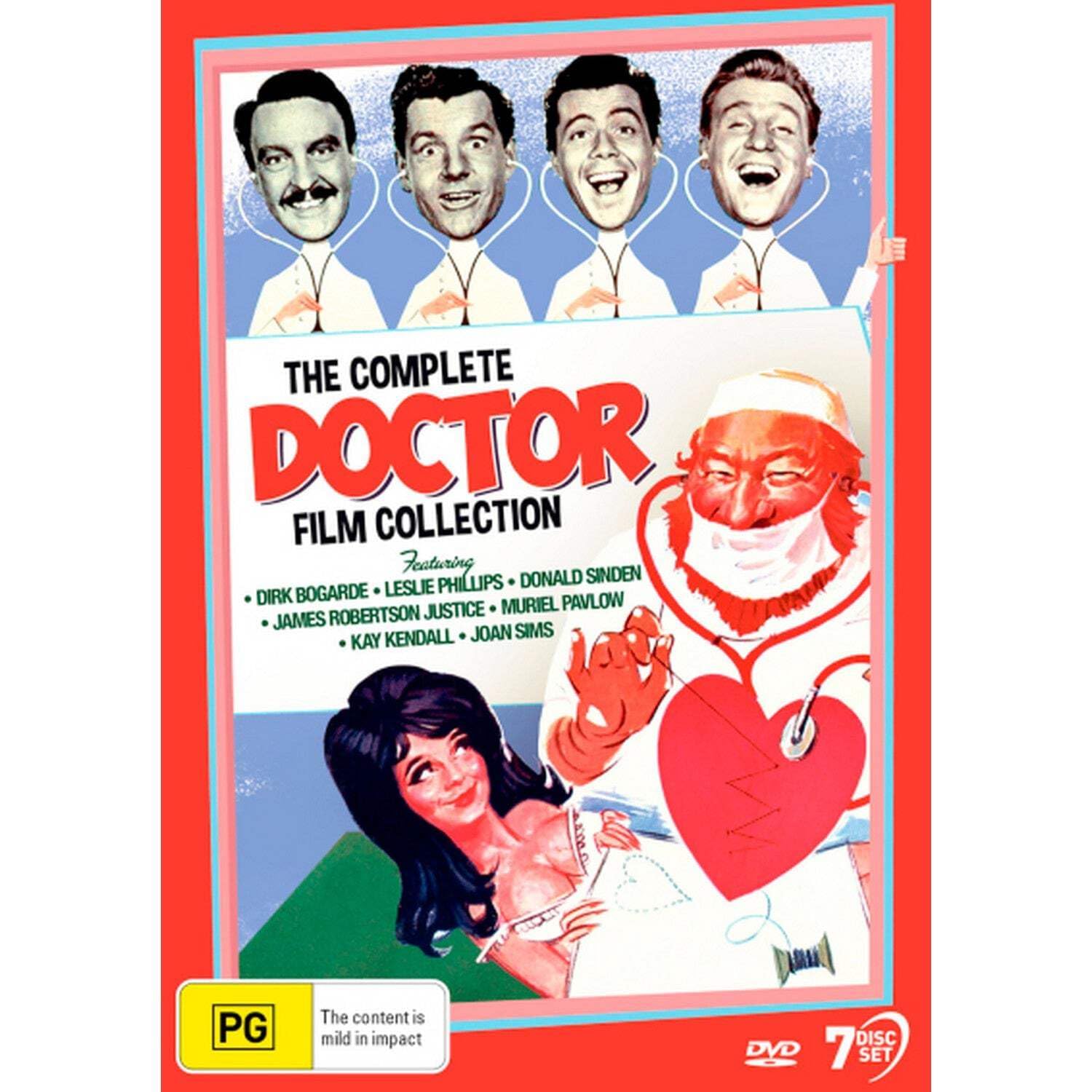 Amazon.com: The Complete Doctor Film Collection | 7 Doctor Movies ...