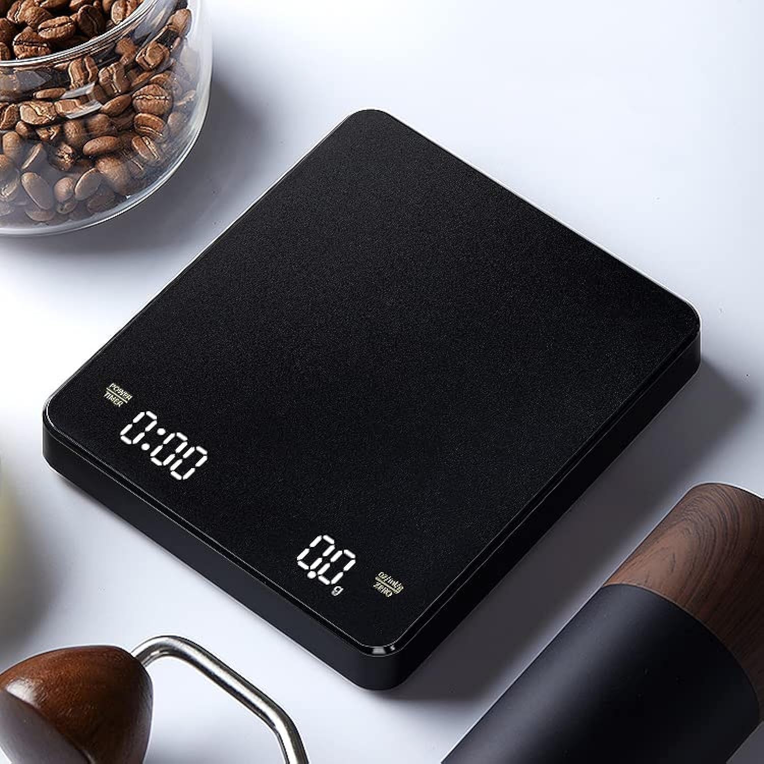 EMPO Digital Coffee Scales with Timer - Coffee Espresso Brewing Drip ...