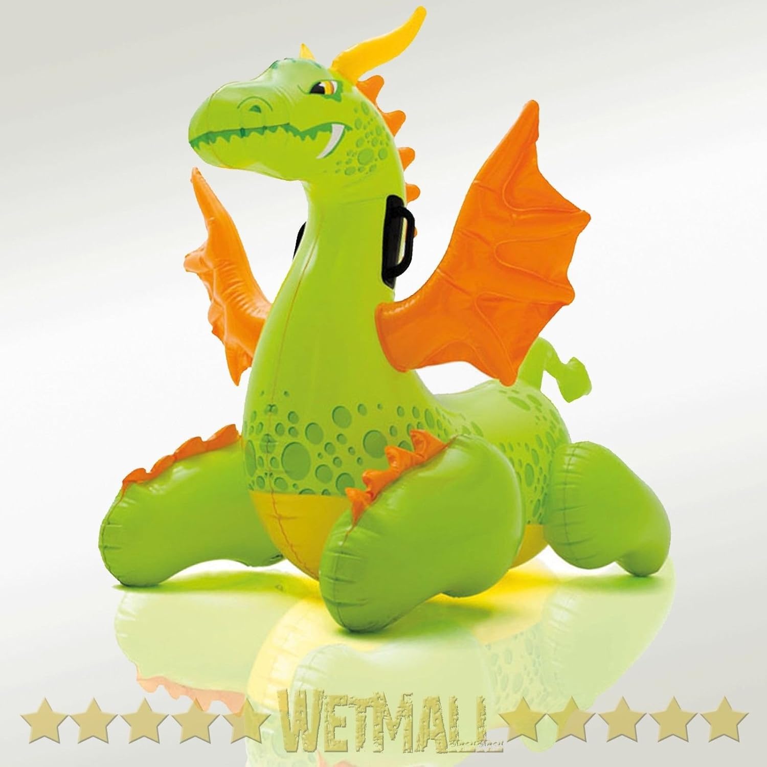 Amazon.com: Intex Medieval Dragon Ride-On Inflatable Kids Swimming Pool ...