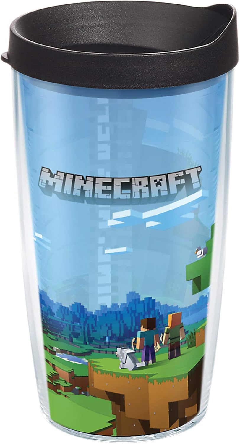 Amazon.com: Tervis Minecraft Cover Art Made in USA Double Walled ...