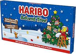 HARIBO Advent Tree Sweets Christmas Advent Calendar 384g : Amazon.co.uk ...